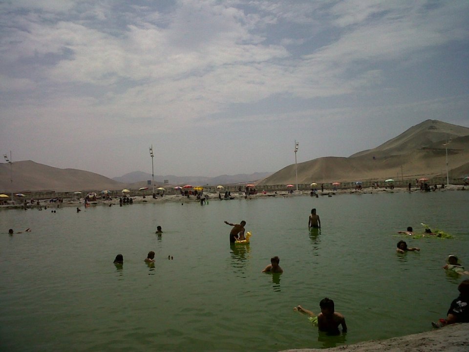 Vista Satelital de Las Salinas y sus Lagunas Medicinales en Chilca ...