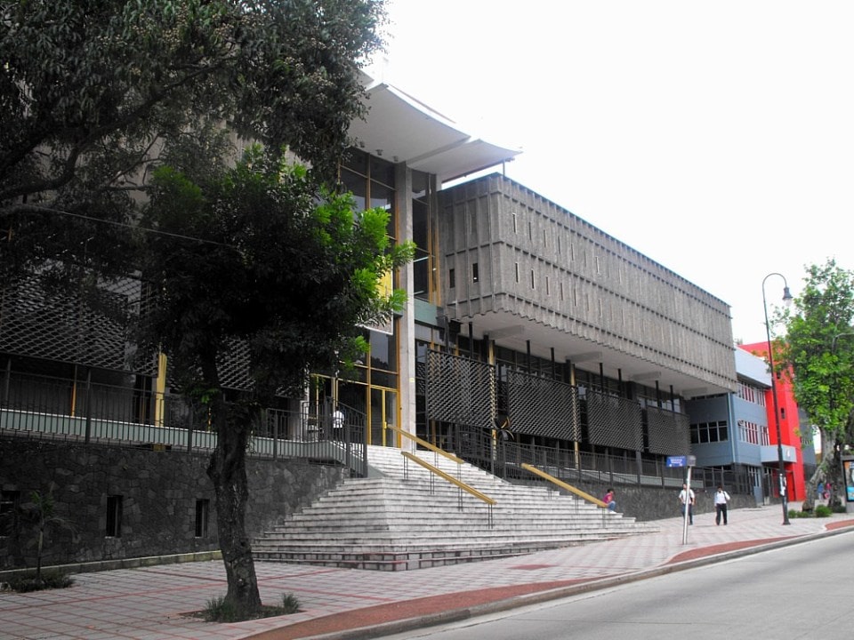 Vista Satelital de Biblioteca Nacional de Costa Rica "Miguel Obregón ...